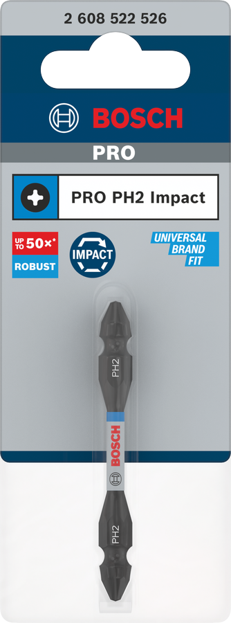 PRO Impact PH2 Double-Ended Bit - Bosch Professional